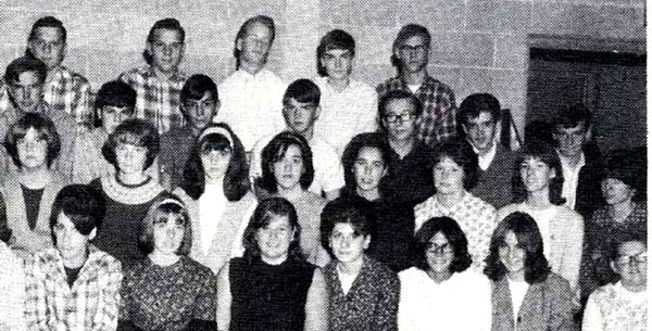 Cromwell High School - Class of 1970 - 9th grade